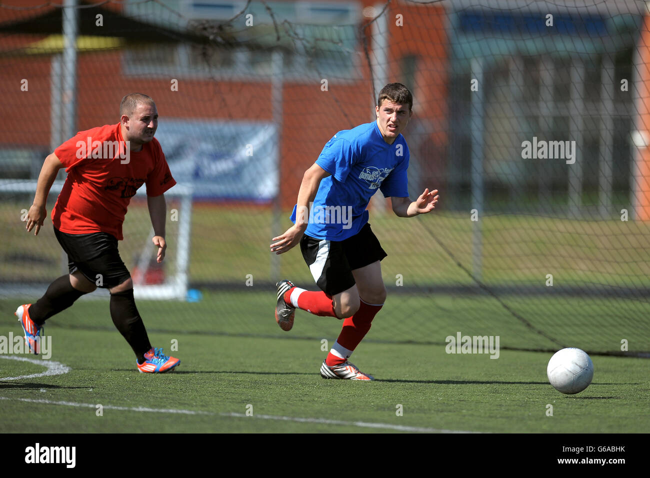 Sport fast track street games city academy bristol hi-res stock ...