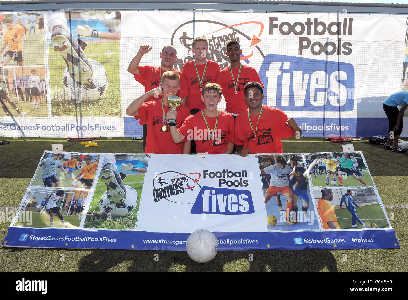 The winning team from the Fast Track StreetGames at the City Academy ...