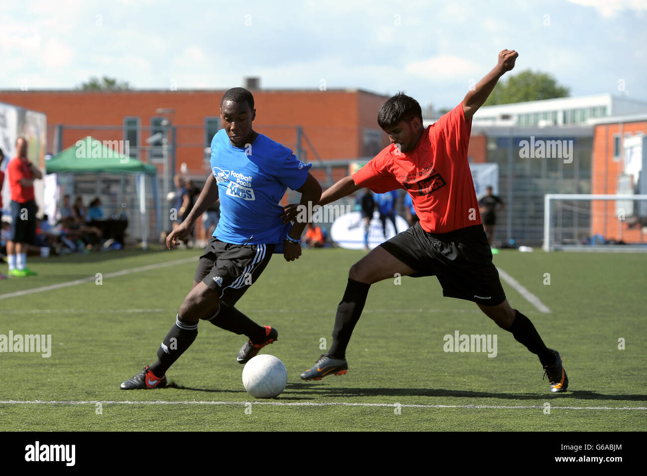 Sport fast track street games city academy bristol hi-res stock ...