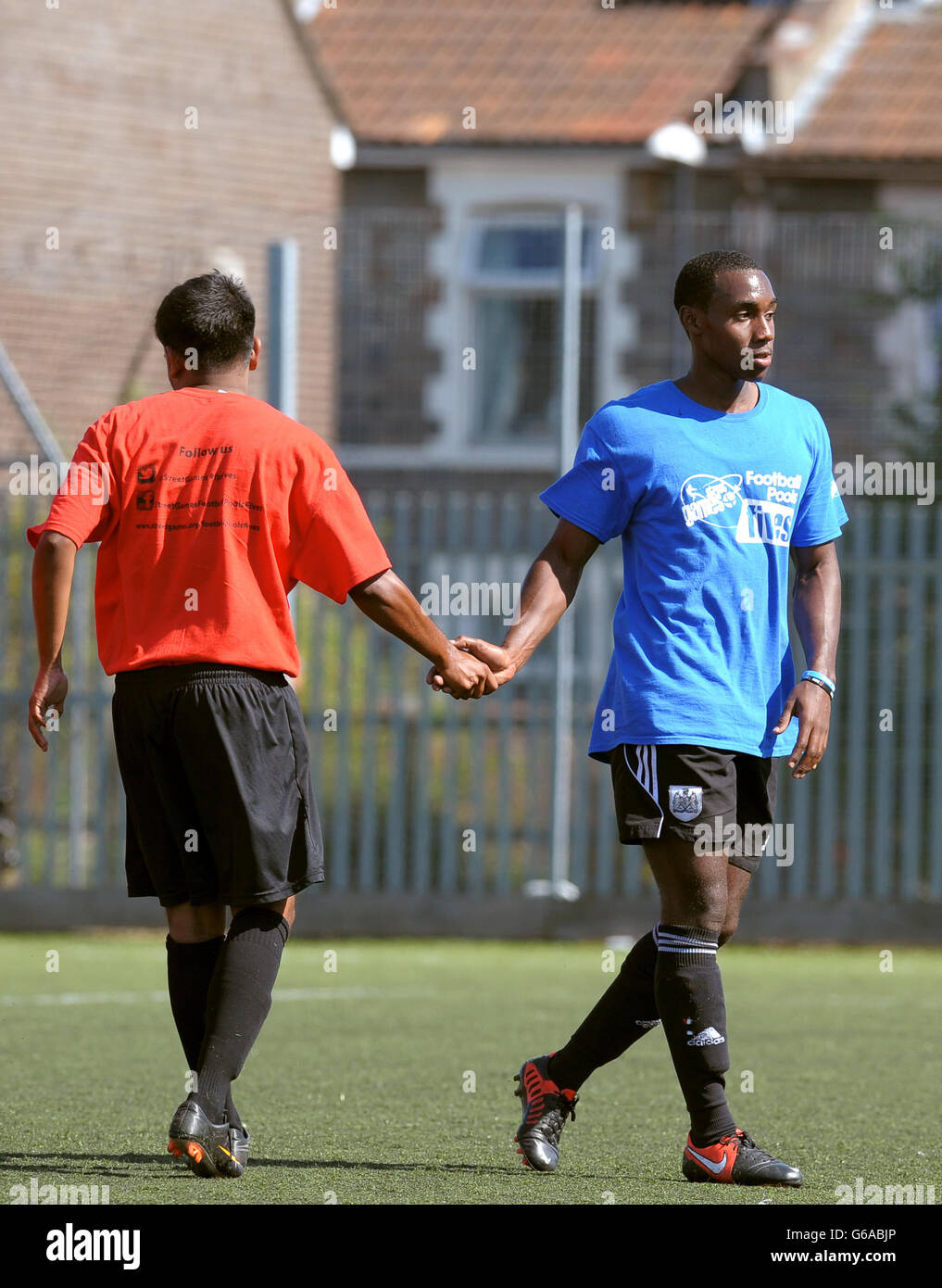 Sport fast track street games city academy bristol hi-res stock ...