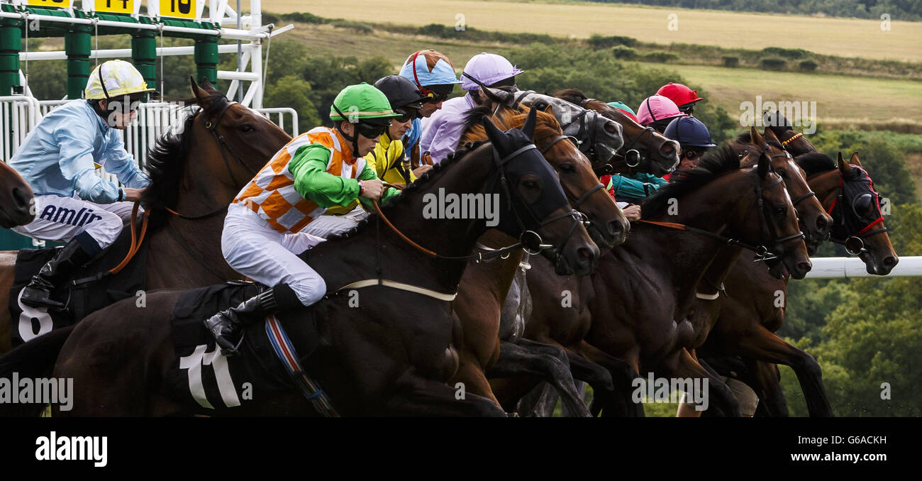 Goodwood racing stalls hi-res stock photography and images - Alamy