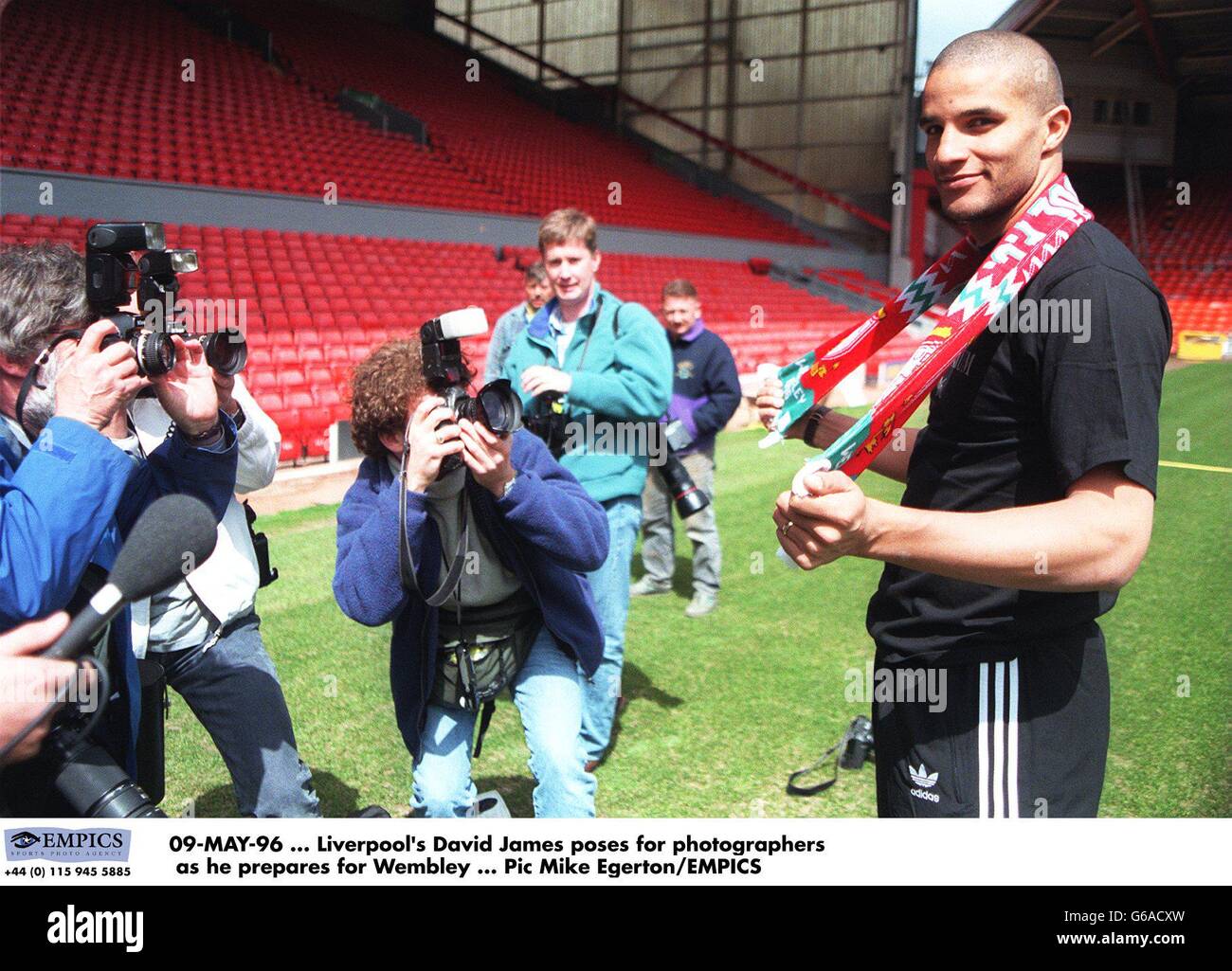 Liverpool Open Day .... Soccer Stock Photo - Alamy