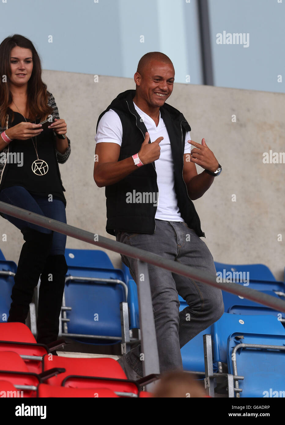 One Goal Foundation Charity Football Match - Salford Stock Photo - Alamy