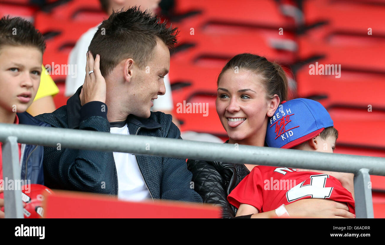 One Goal Foundation Charity Football Match - Salford Stock Photo - Alamy