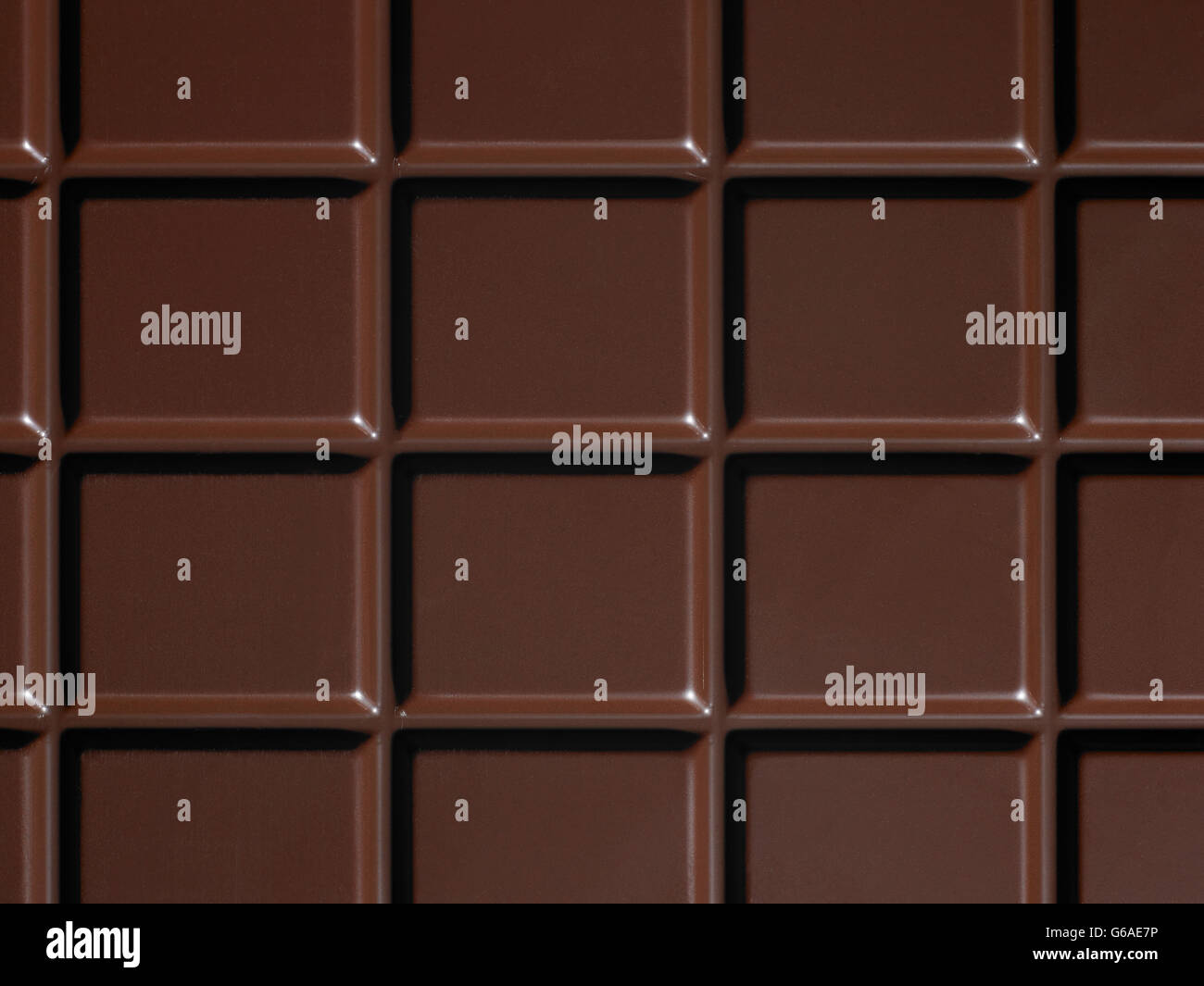 Dark chocolate bar detail in horizontal format. Rectangular Stock Photo ...