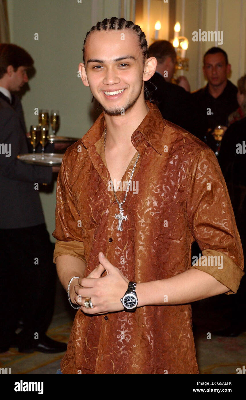 American singer billy crawford arriving new woman beauty awards ...