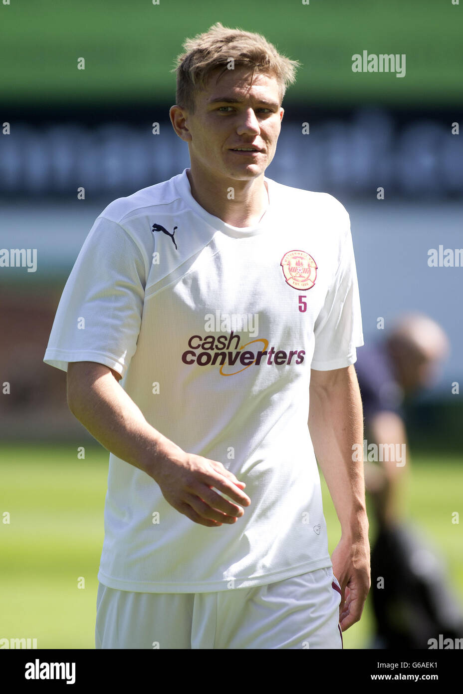 Motherwell's Shaun Hutchinson during the Scottish Premier League match ...