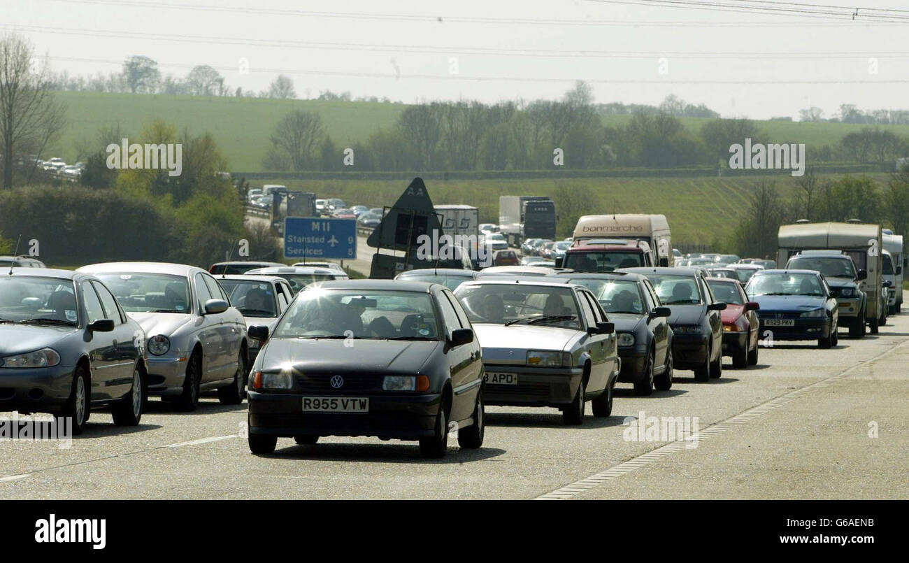 Traffic Jam On M11 High Resolution Stock Photography and Images - Alamy