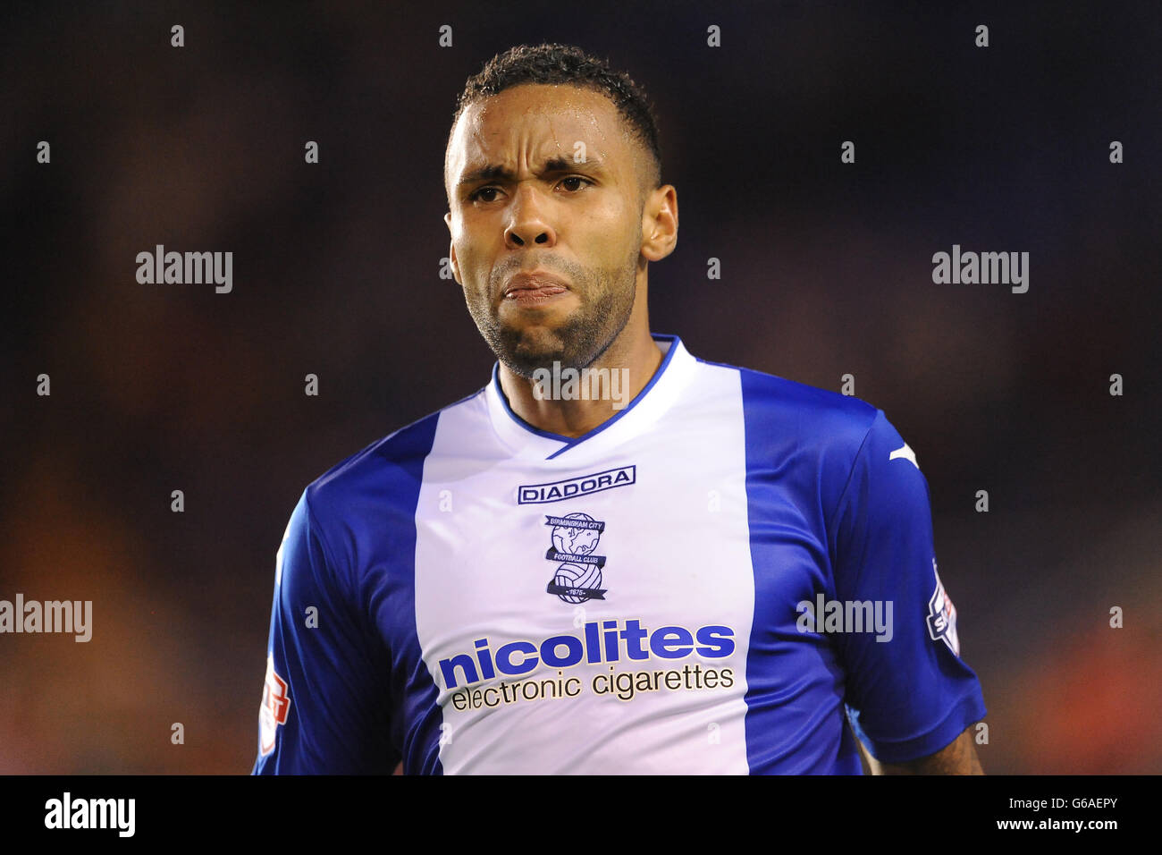 Birmingham City's Kyle Bartley celebrates scoring his teams third goal ...