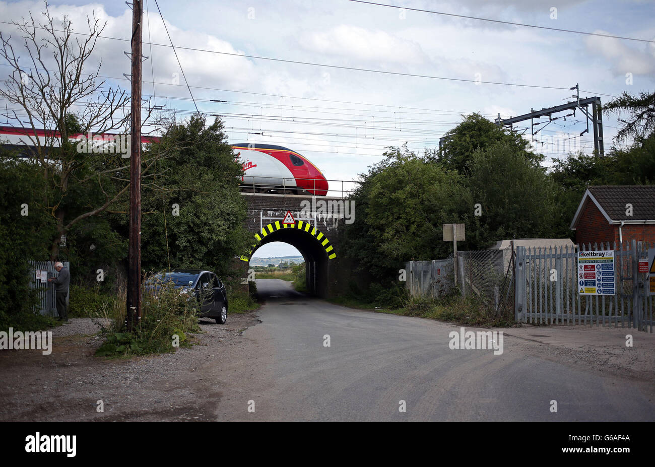 The Bridego Bridge near Ledburn in Buckinghamshire which was used in ...