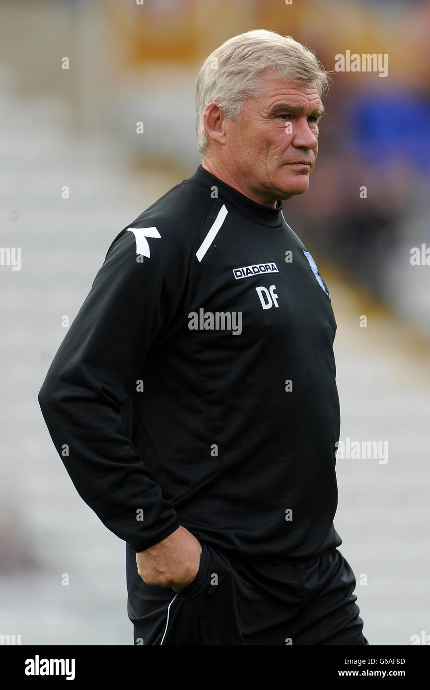 Birmingham city first team coach derek fazackerley hi-res stock ...