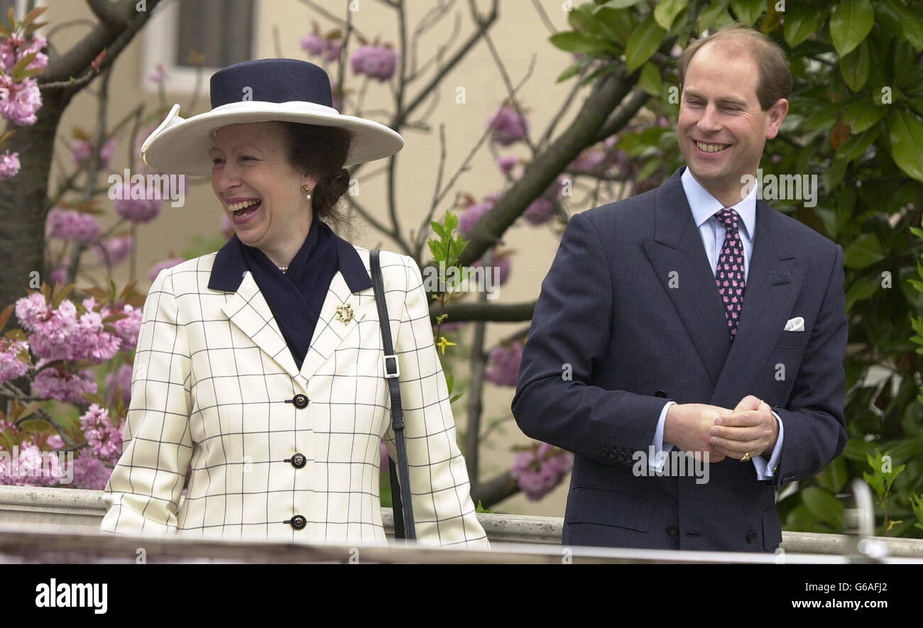 Princess Anne at Easter Service - Windsor. Princess Anne and Prince ...