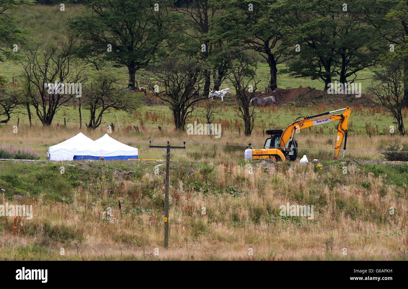 Two dead in farm shooting Stock Photo - Alamy