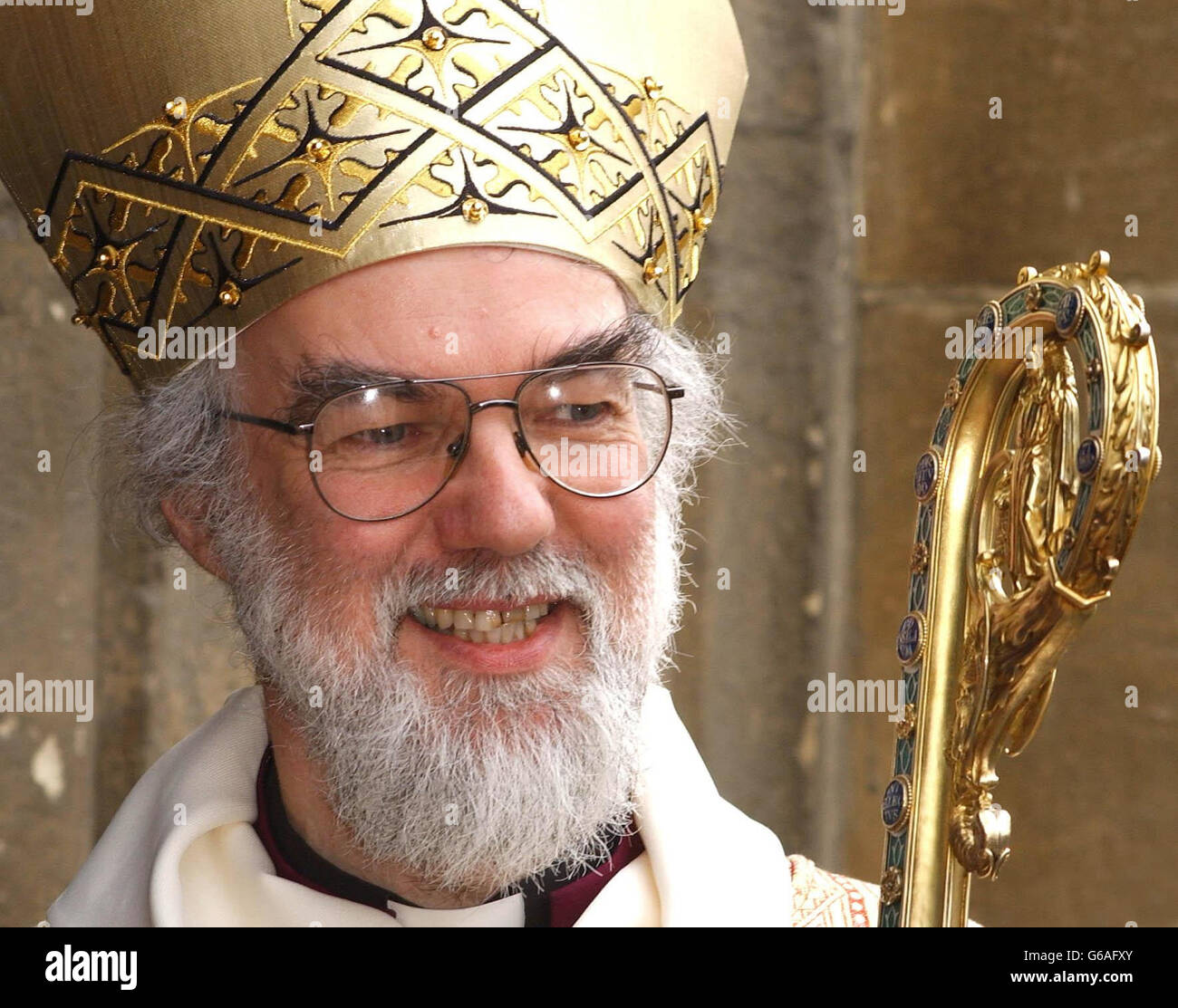 Dr Rowan Williams - Easter Sunday Stock Photo - Alamy