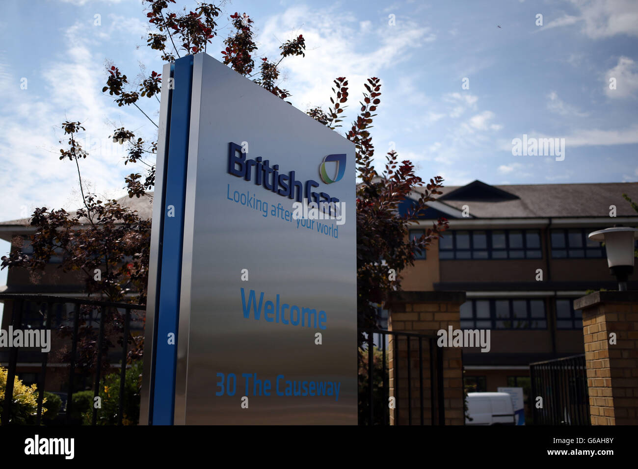 British Gas Building Stock Photo - Alamy