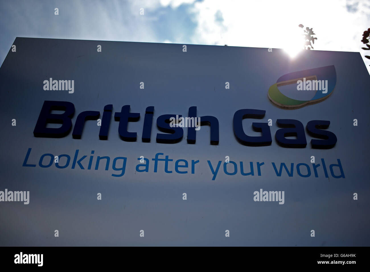 British Gas Building Stock Photo - Alamy