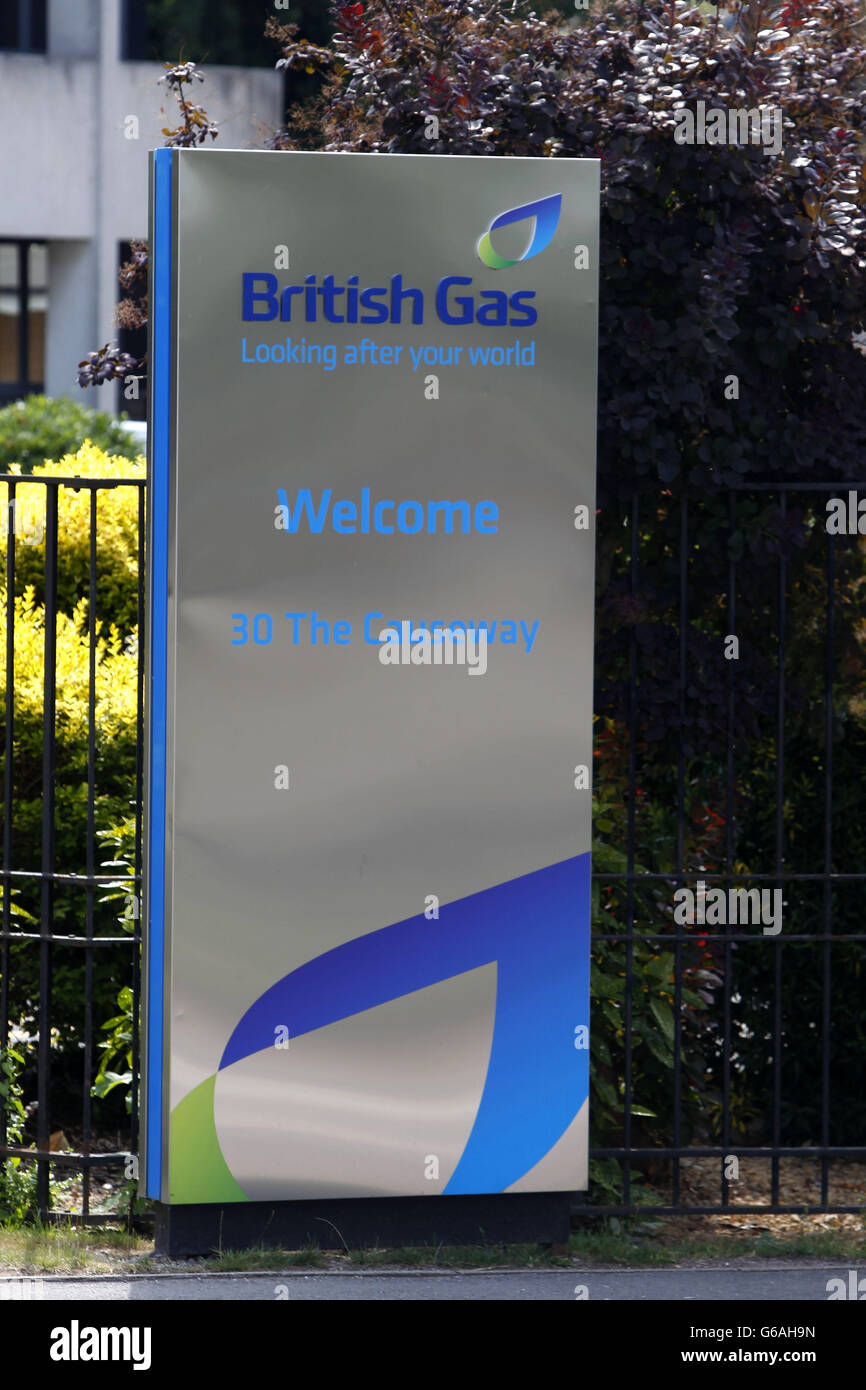 British Gas Building Stock Photo - Alamy