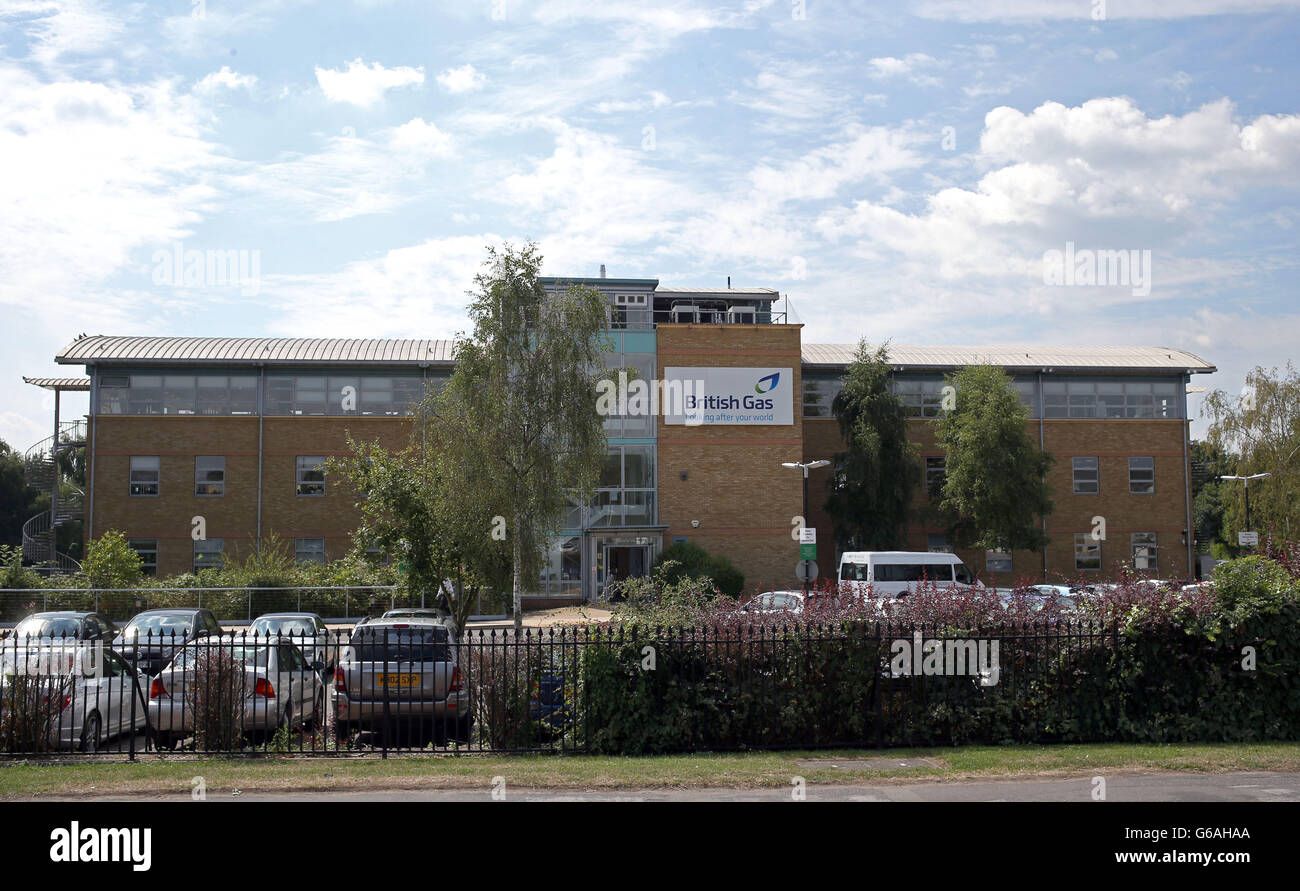 British gas building in staines upon thames hi-res stock photography ...