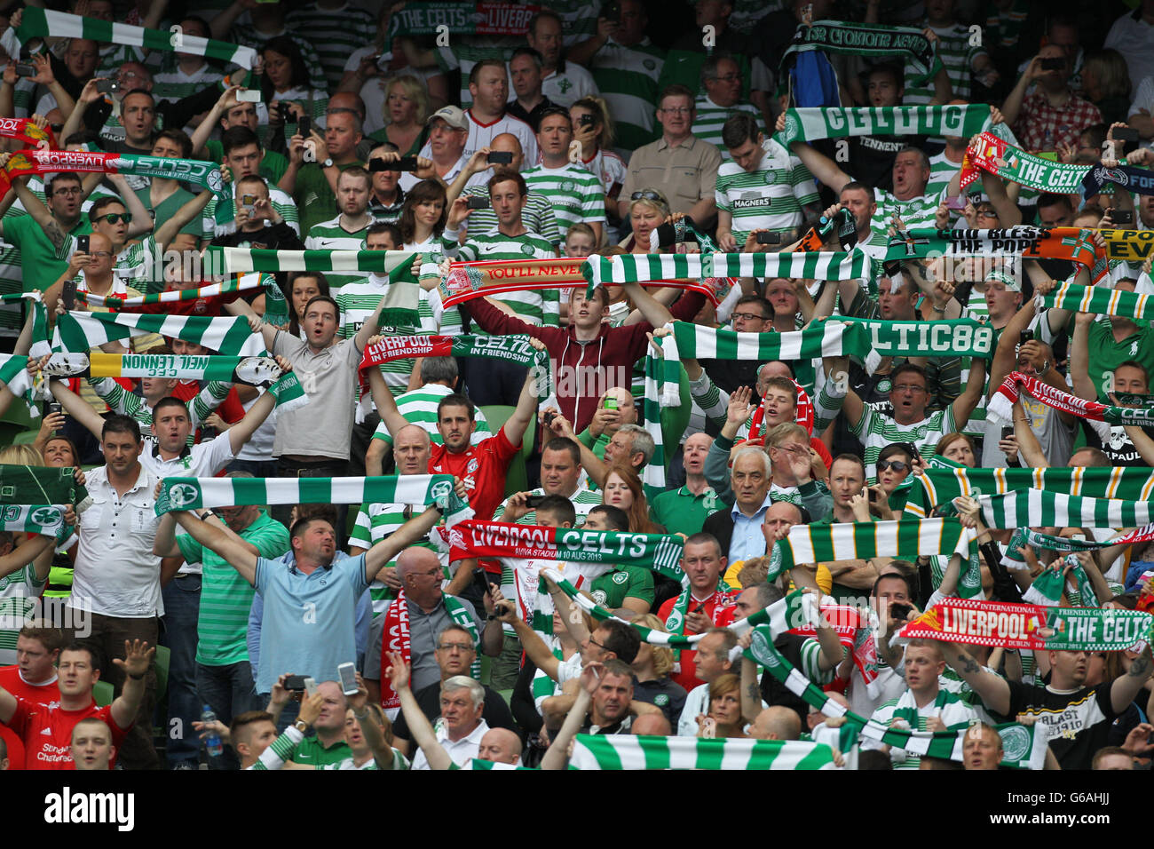 Soccer pre season friendly liverpool v celtic aviva stadium hi-res ...