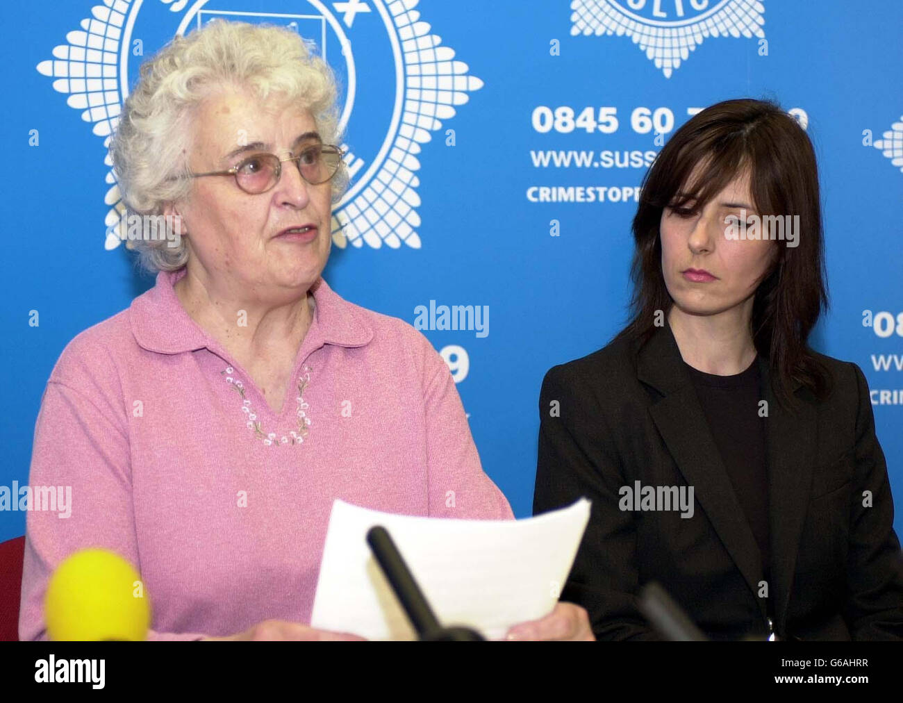 Police Murder Head And Shoulders Speaking High Resolution Stock ...