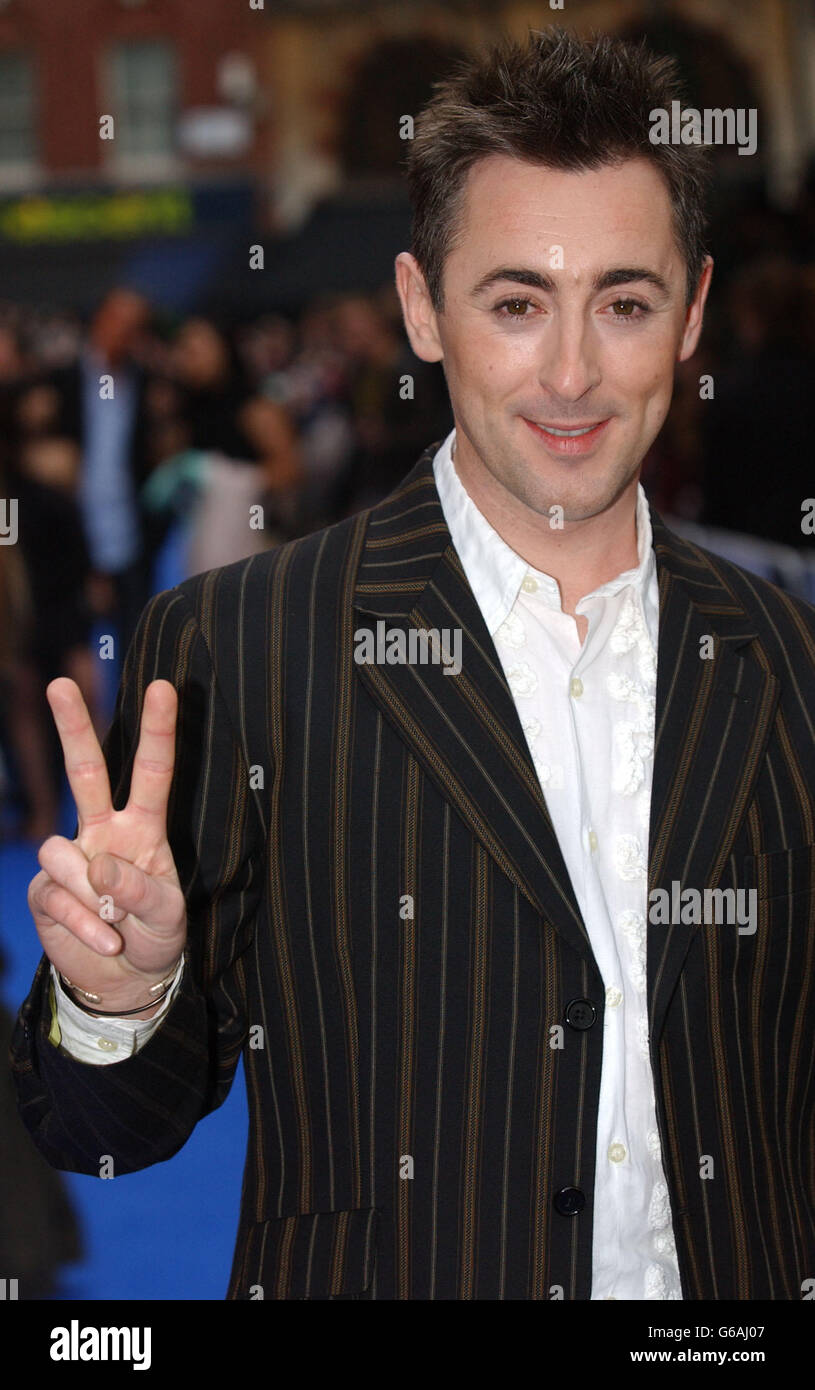 Alan Cumming X-Men 2 Premiere. Actor Alan Cumming arriving at the Odeon ...