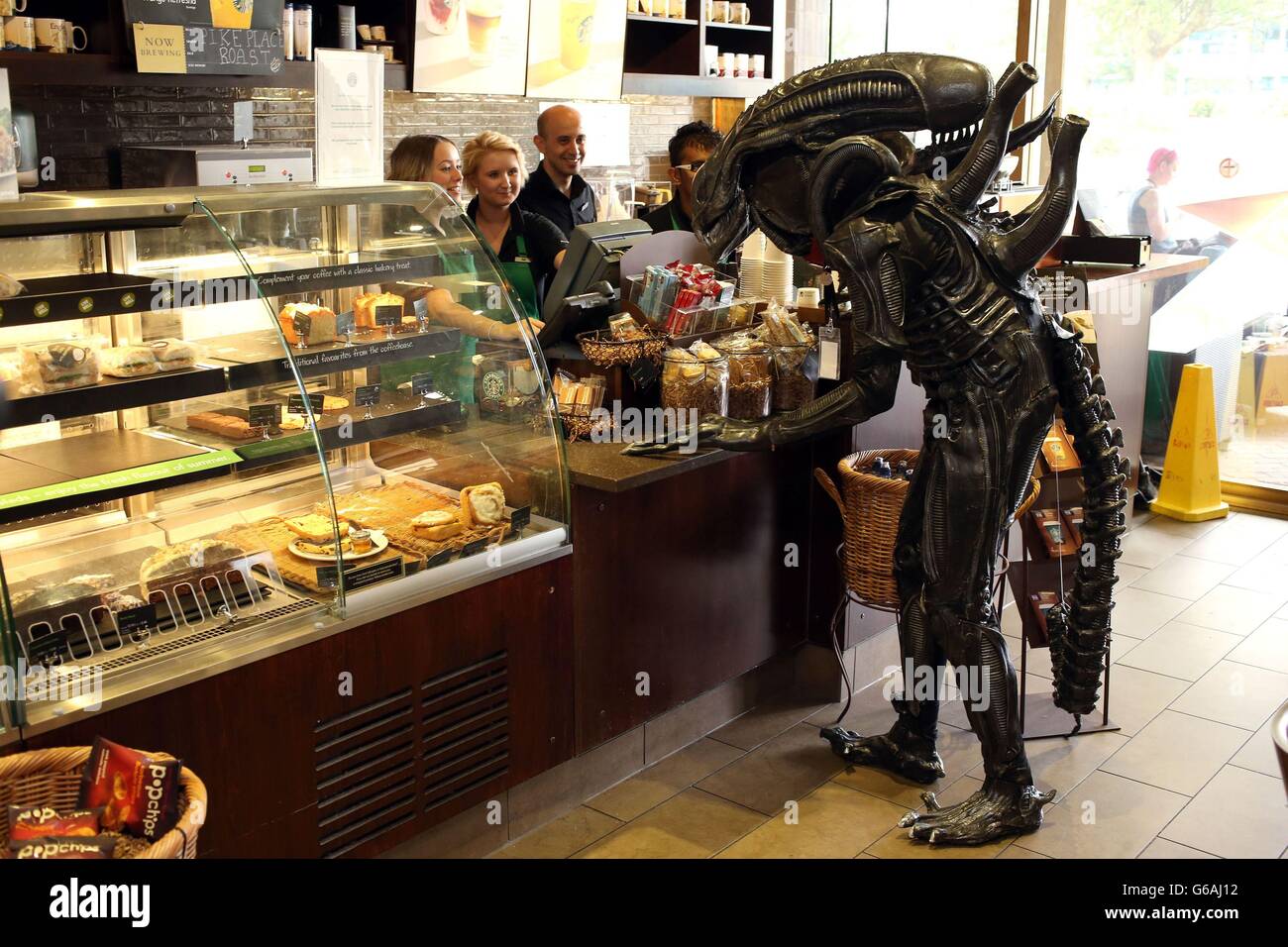 Previously unissued photo dated 10/08/13 of a Si-Fi enthusiast dressed ...