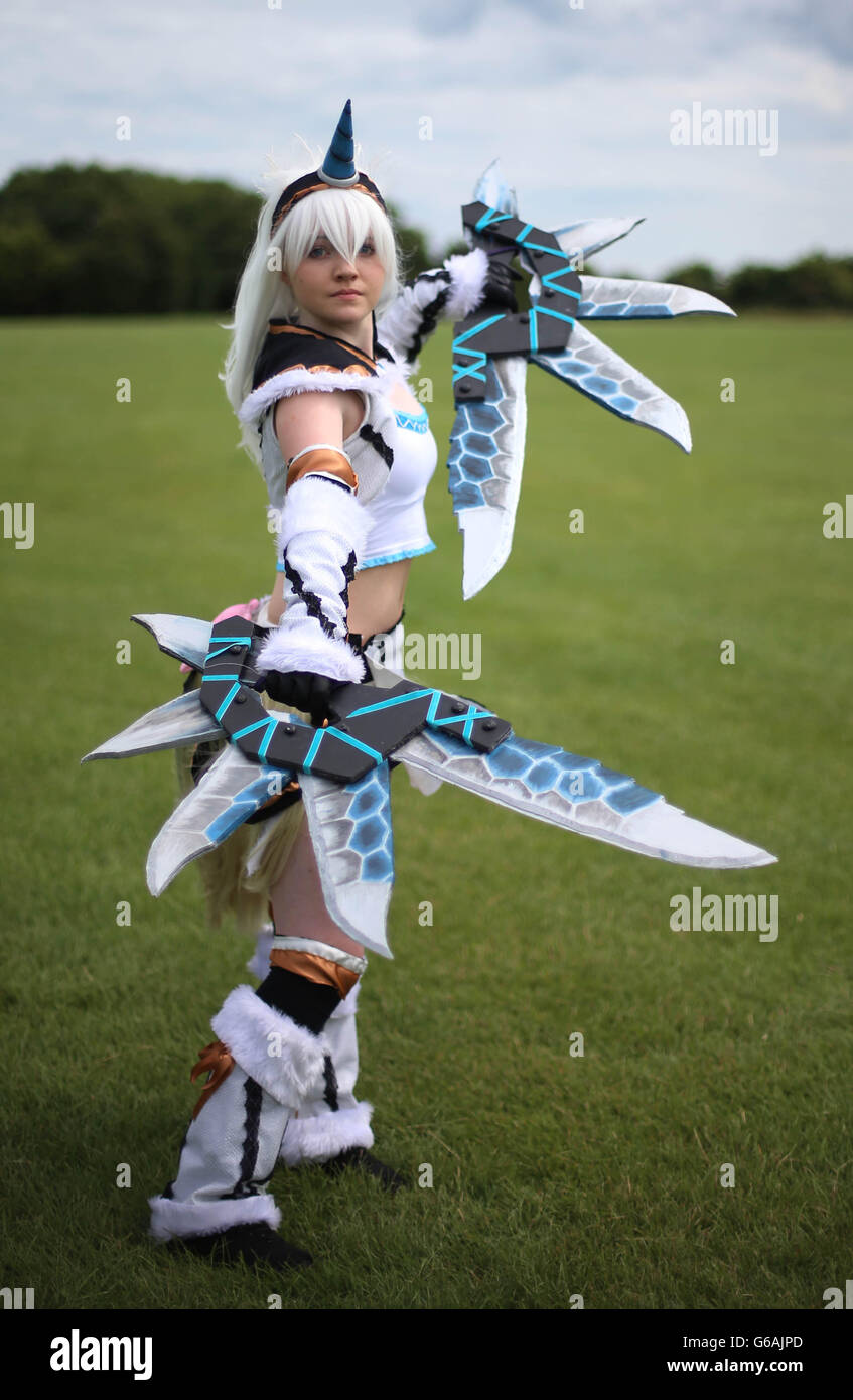 Lee Anne Scanlon as a monster hunter Kirin, one of the attendees at the ...