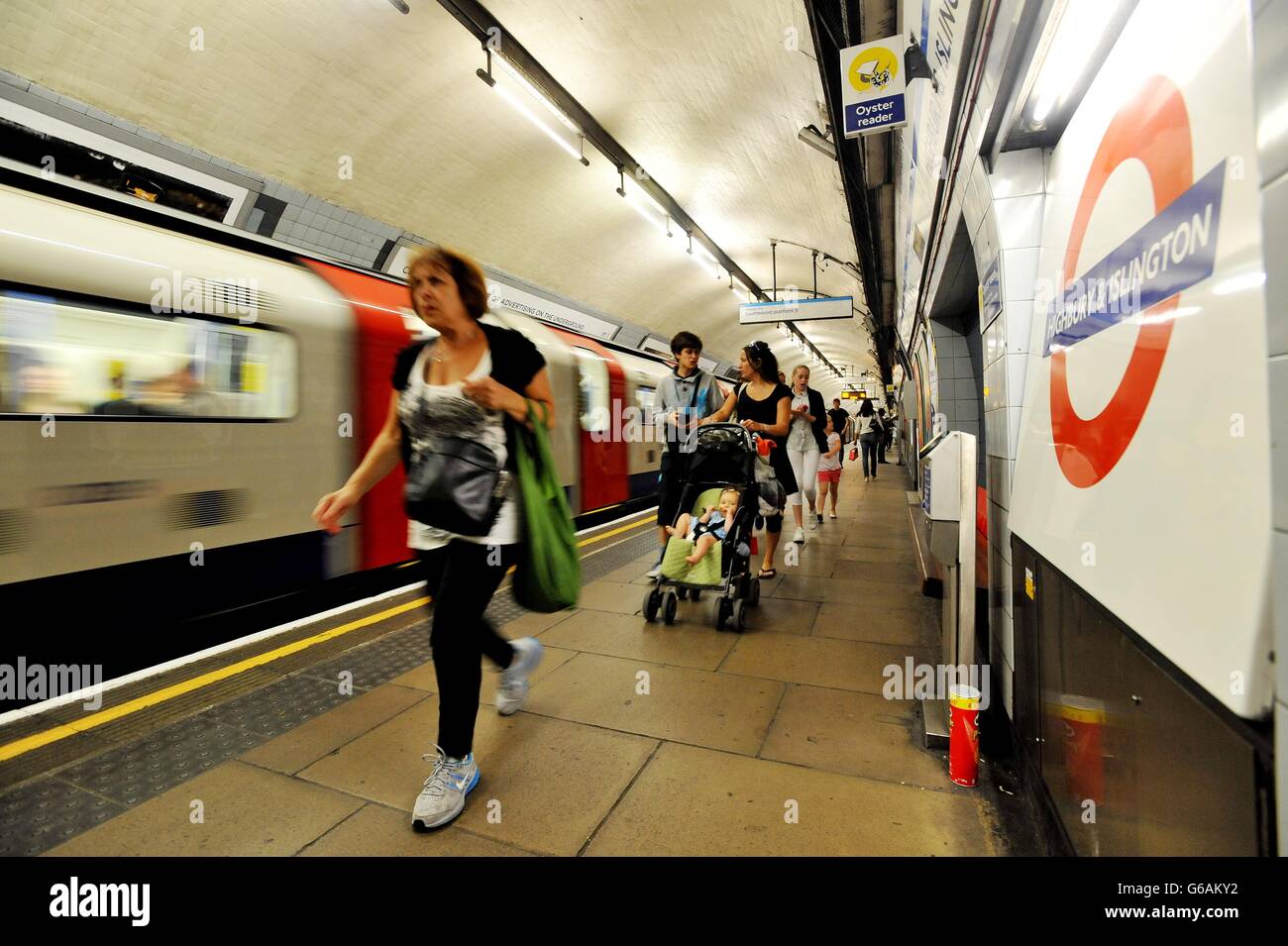 London tube - stock Stock Photo - Alamy
