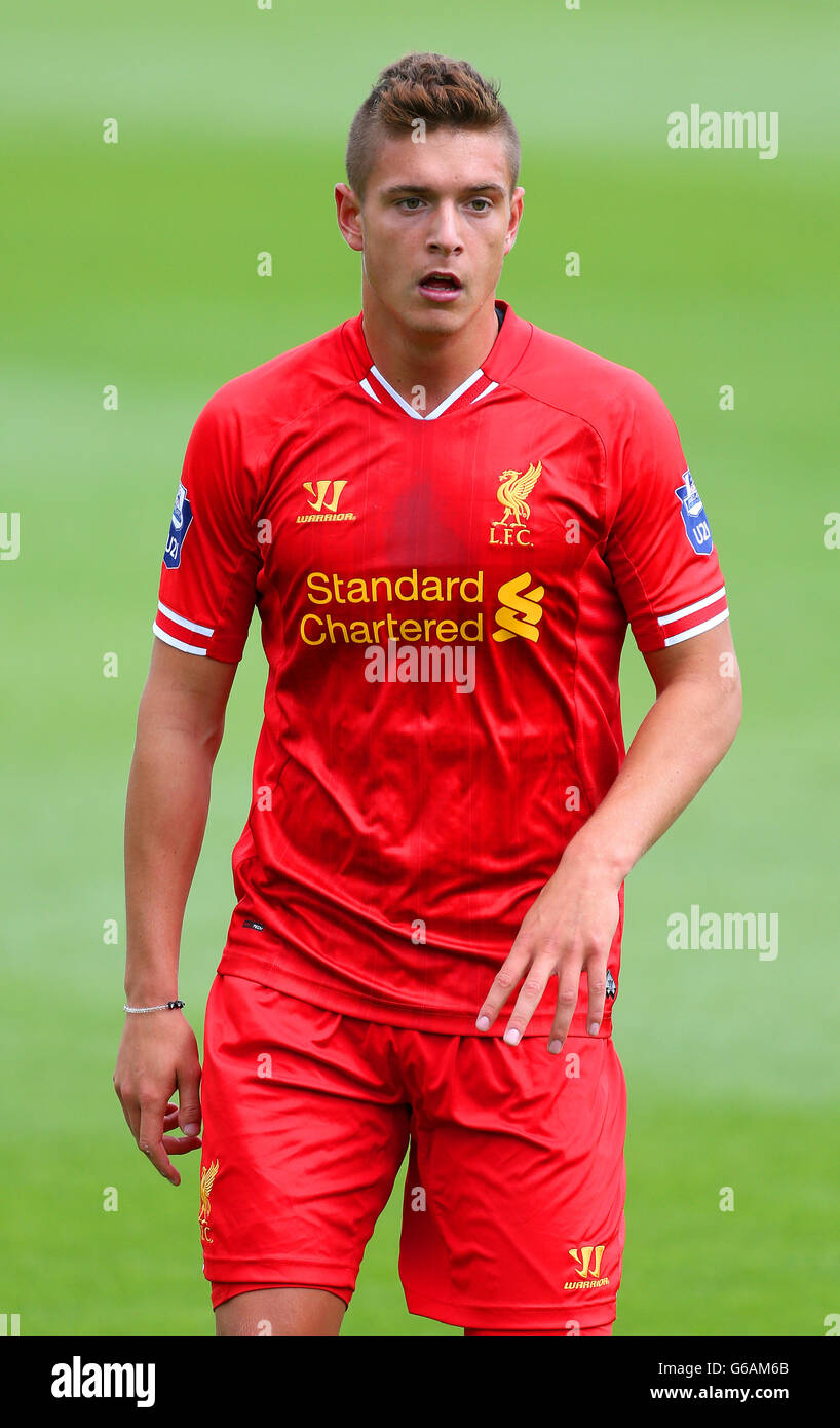 Kristoffer Peterson from Liverpool FC under 21's PRESS ASSOCIATION ...