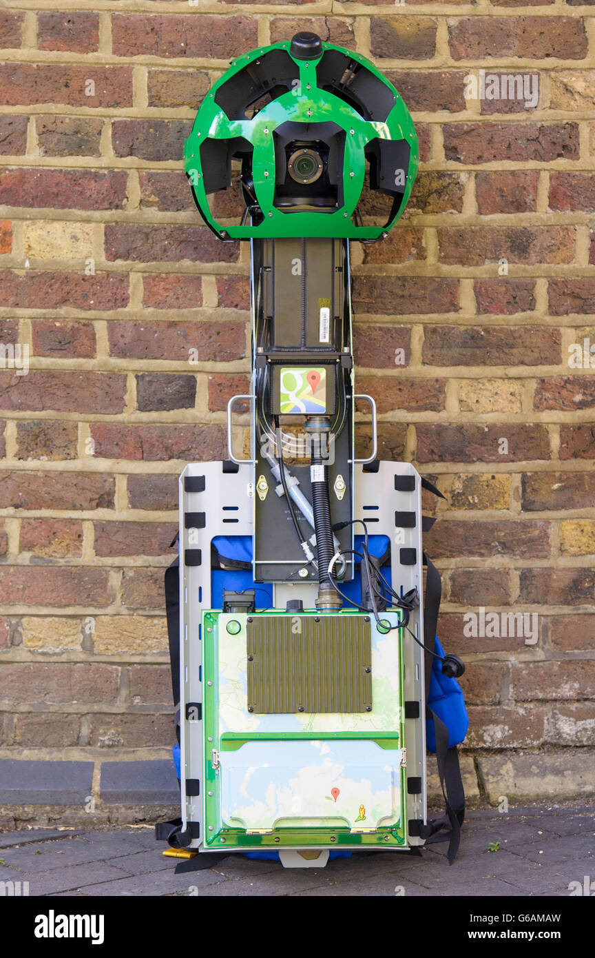 The Google Trekker Stock Photo - Alamy