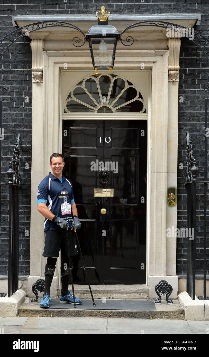 Paul Stewart's IronSpine Challenge Stock Photo - Alamy