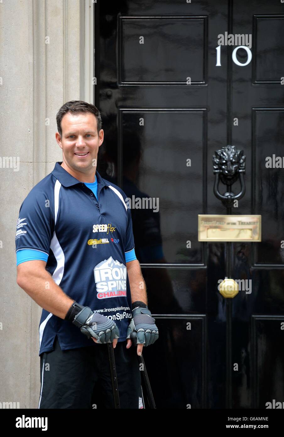 Paul Stewart's IronSpine Challenge Stock Photo - Alamy