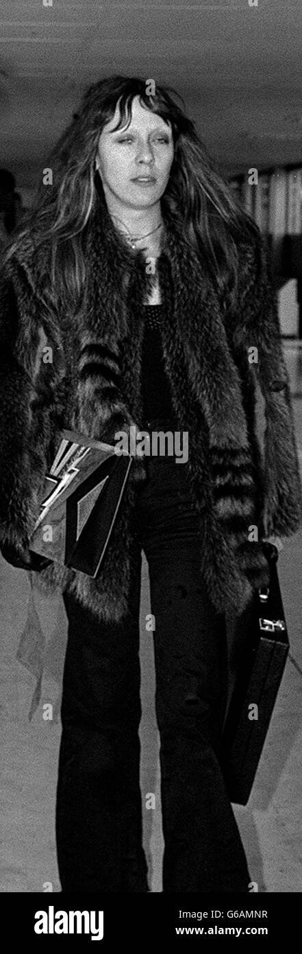 Marc bolans wife hi-res stock photography and images - Alamy