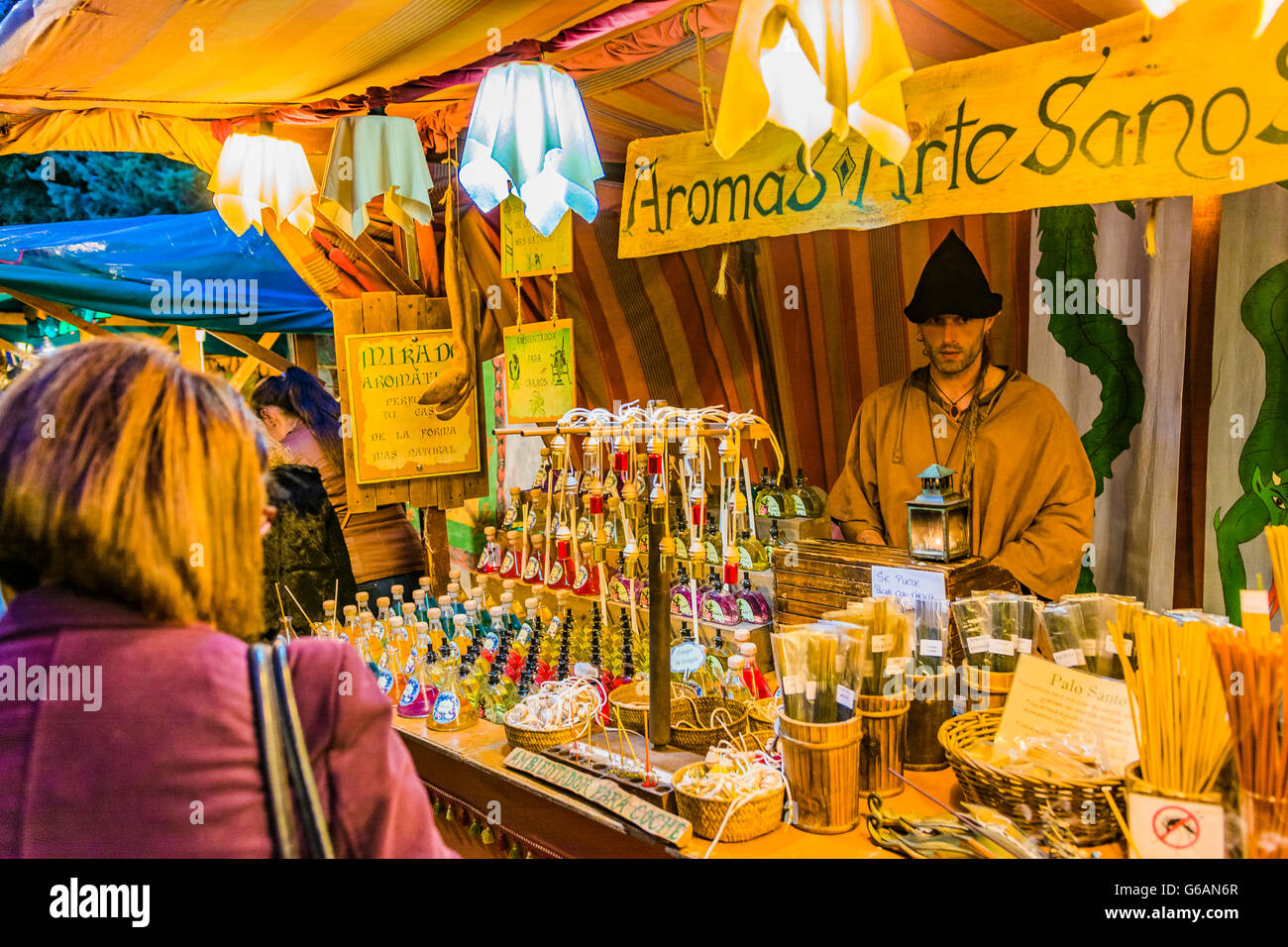 Medieval festivals in the historic center. Vitoria-Gasteiz, Álava ...