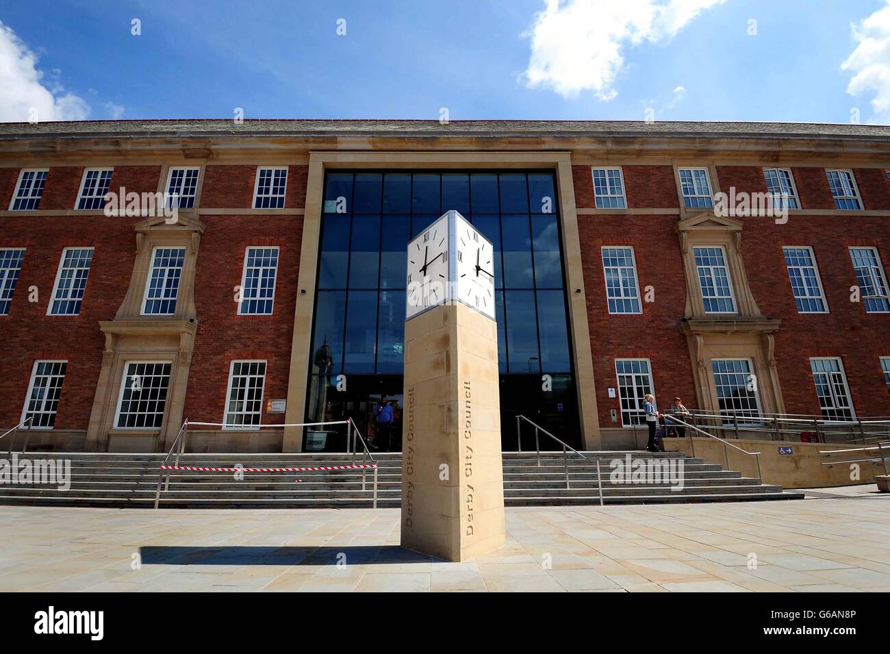General view of Derby City Council in Derby city centre Stock Photo - Alamy