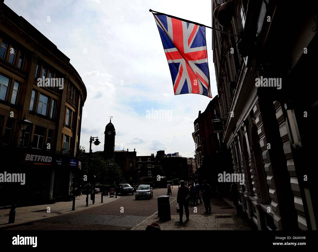 Iron gate in derby city centre hi-res stock photography and images - Alamy