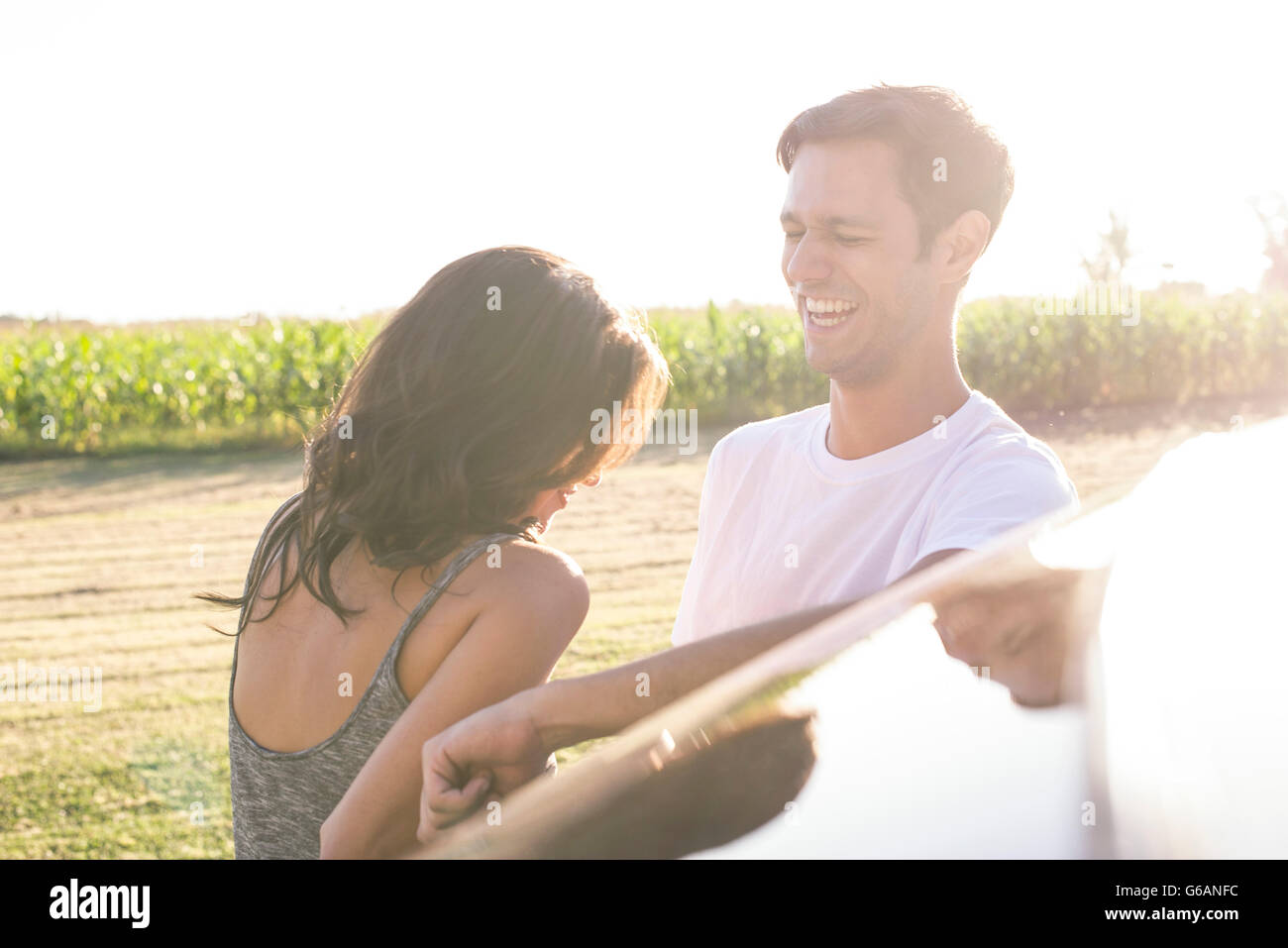 Taking a break from driving hi-res stock photography and images - Alamy