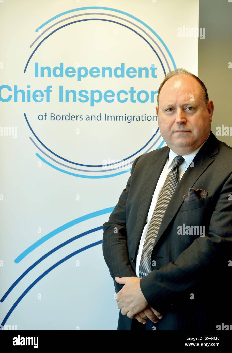 Chief Inspector borders and immigration Stock Photo - Alamy