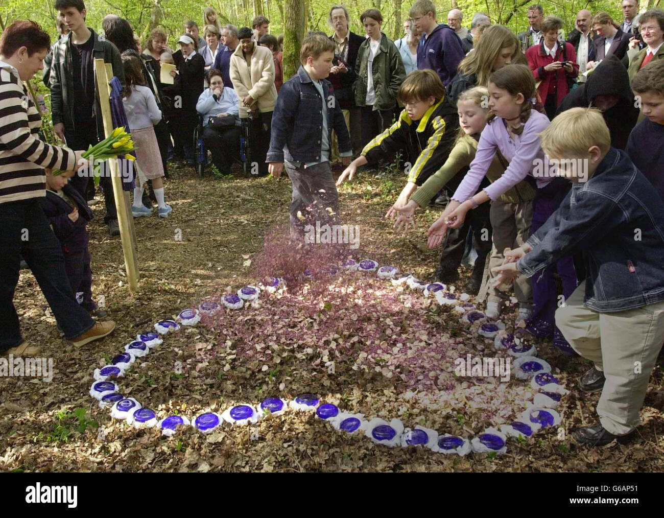 Fragile Angels Memorial Plaque Stock Photo - Alamy