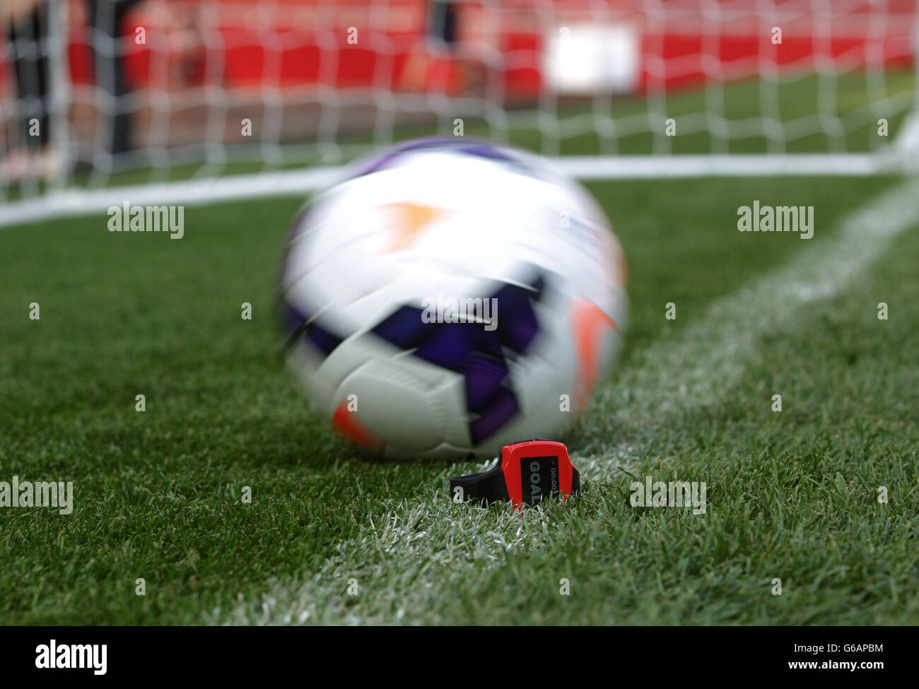 Soccer - Goal Line Technology Photocall - Emirates Stadium Stock Photo ...