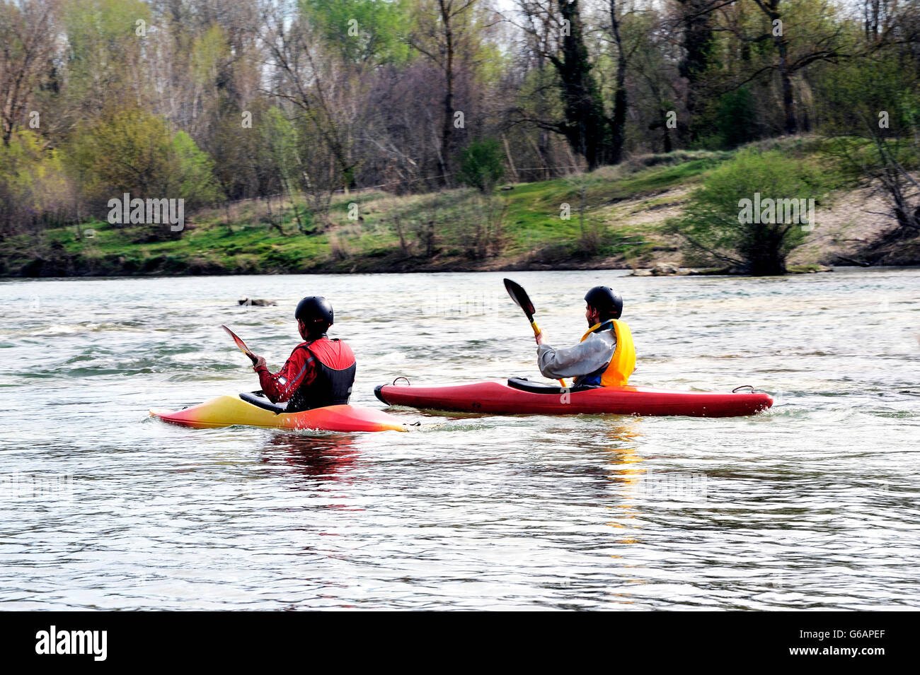 Gardon river kayak hi-res stock photography and images - Alamy