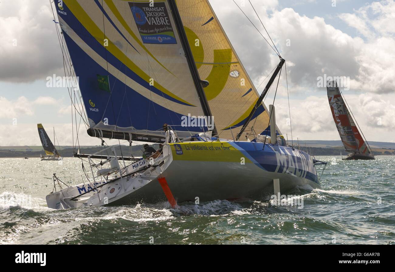 Sailing - 45th Rolex Fastnet Race - Cowes Stock Photo - Alamy