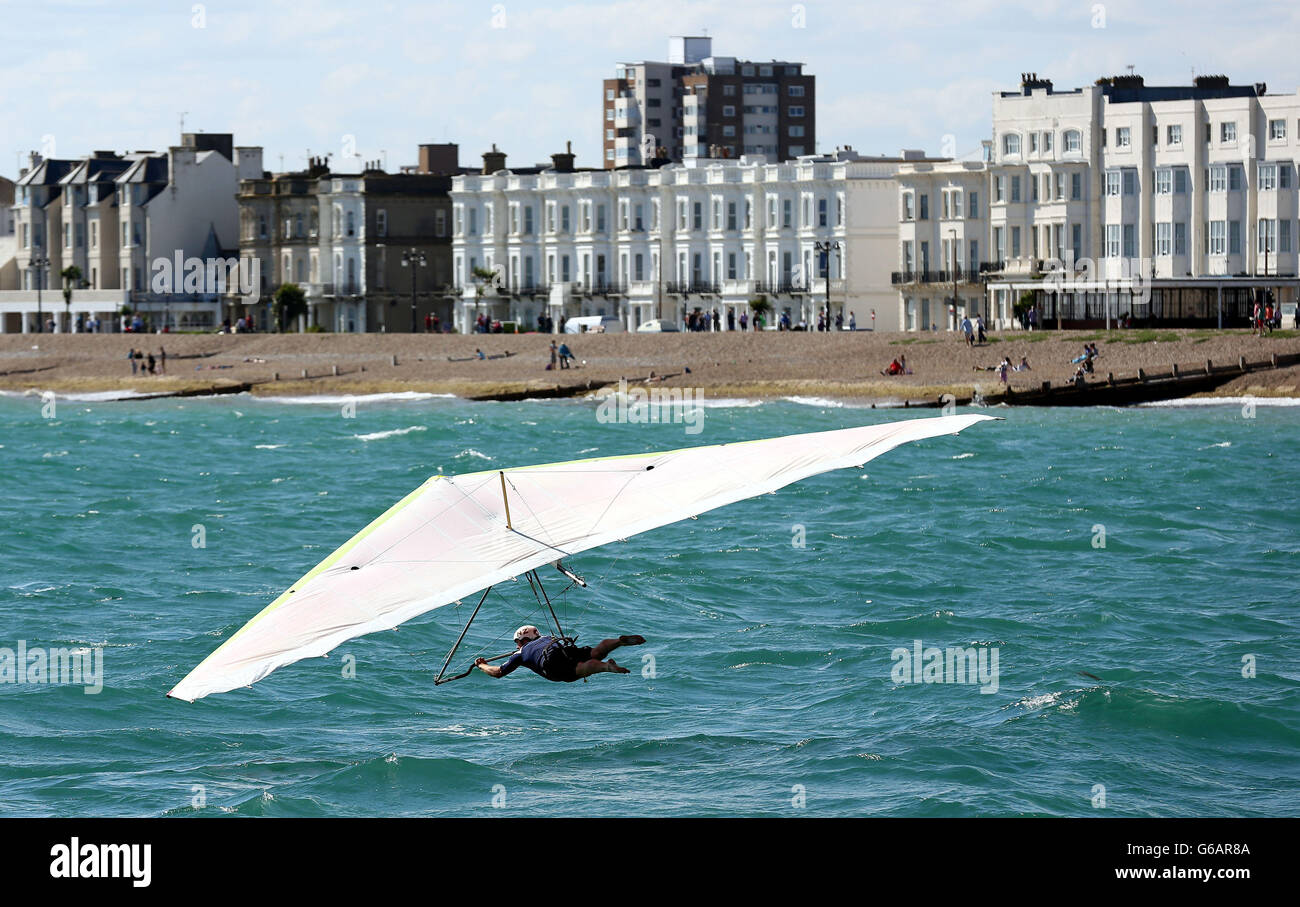 Kingfisher class annual worthing birdman competition hi-res stock ...