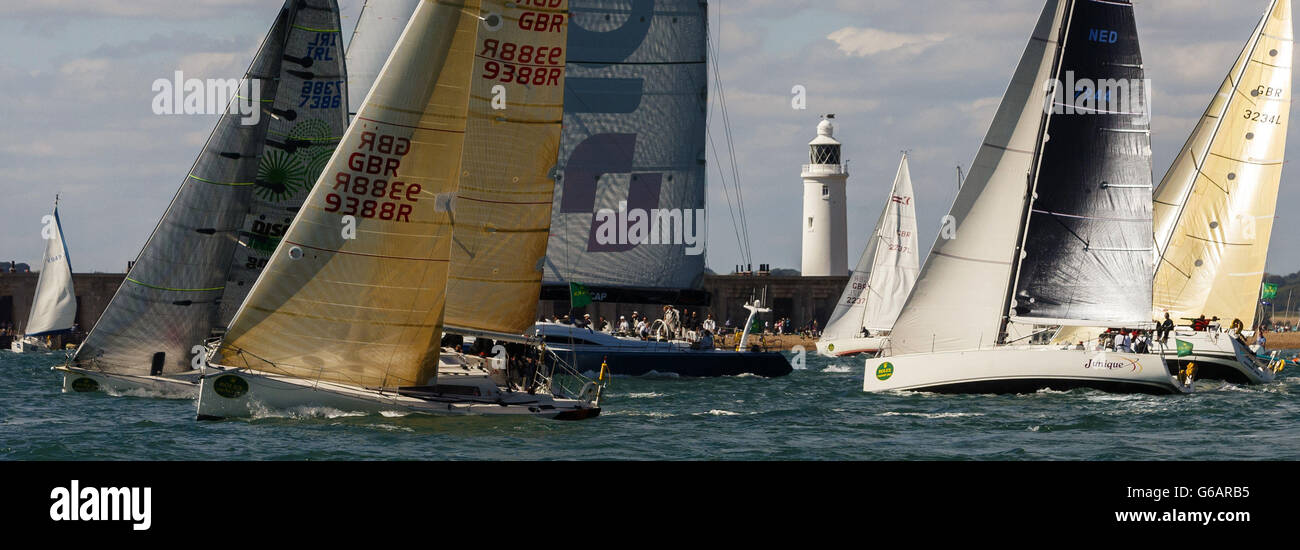 Sailing - 45th Rolex Fastnet Race - Cowes Stock Photo - Alamy
