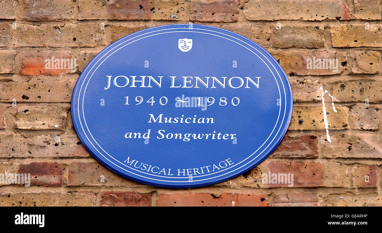The Musical Heritage Blue Plaque at the site of the old Apple Records ...