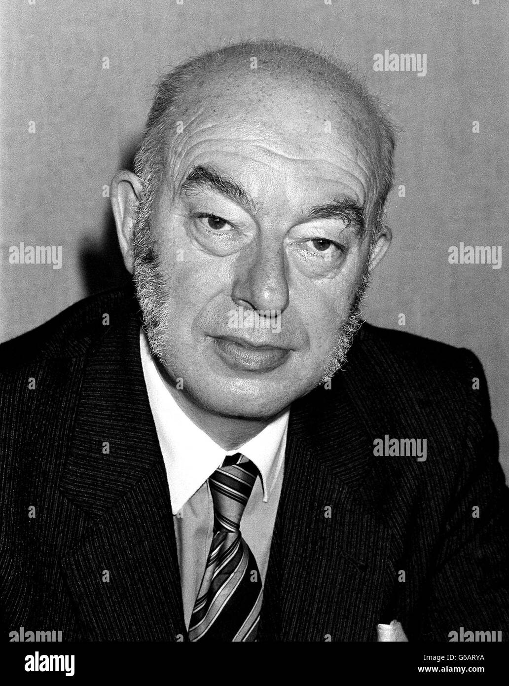 Dr Rhodes Boyson Stock Photo - Alamy