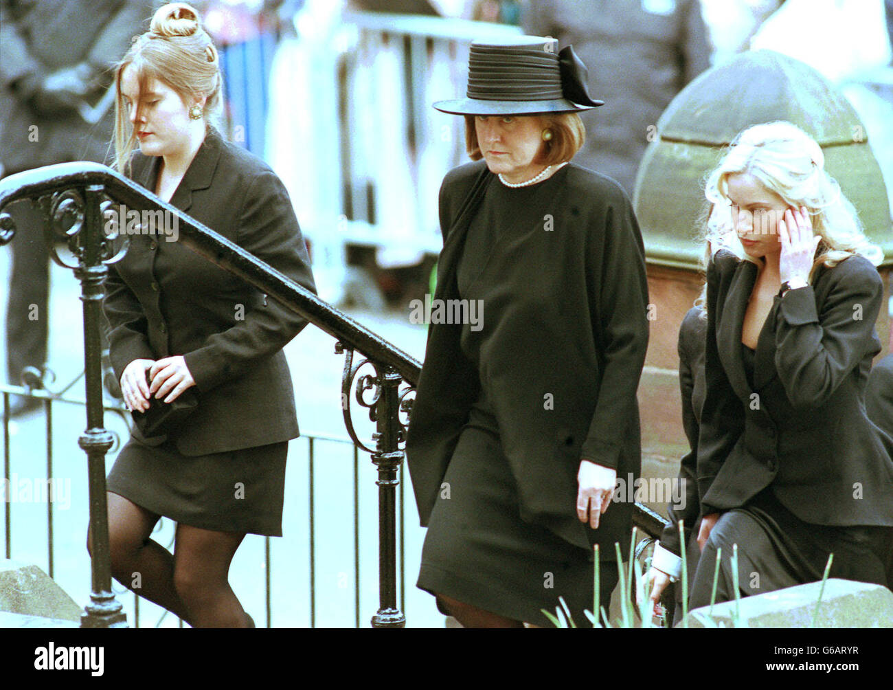 Elizabeth Smith, the widow of Labour leader John Smith arrives with ...