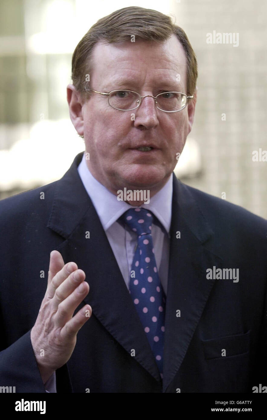 David Trimble - Downing Street Stock Photo - Alamy