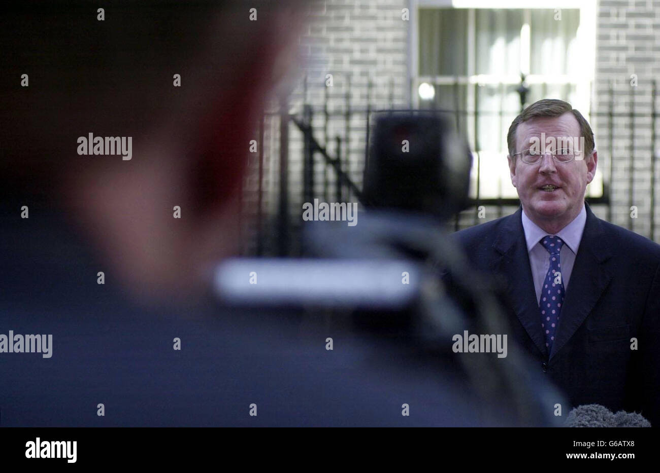 David Trimble - Downing Street Stock Photo - Alamy