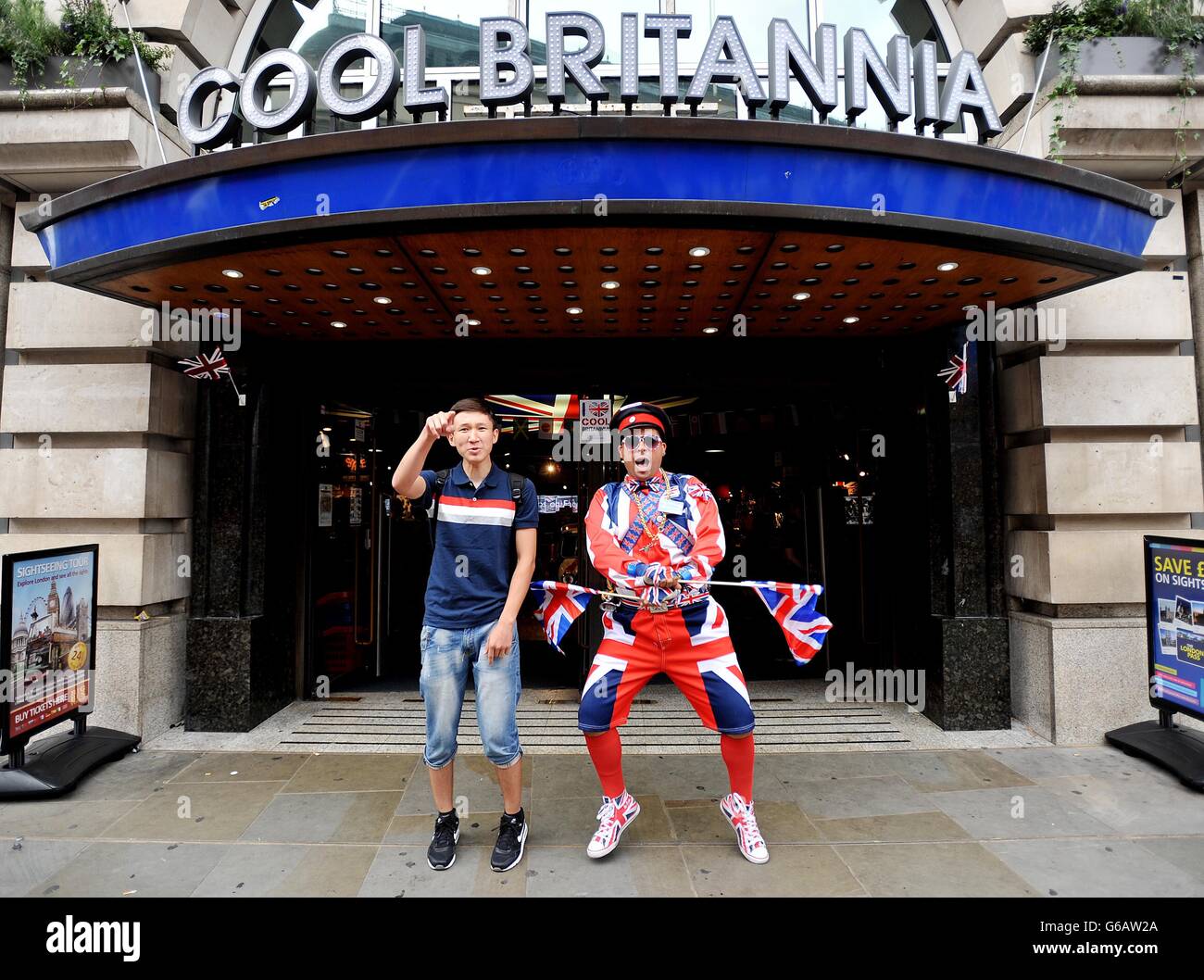Cool Britannia - London - stock Stock Photo - Alamy
